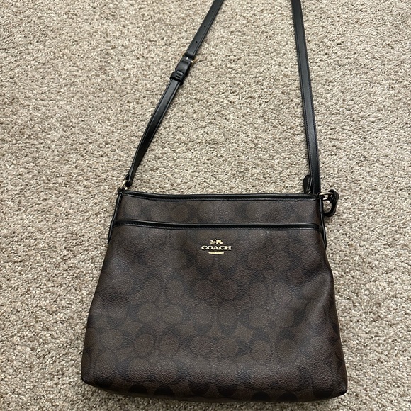 Coach | Bags | Coach Brown Leather Crossbody Bag | Poshmark